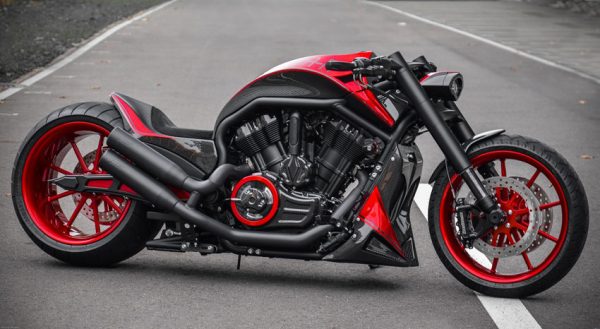 Speed Demon Radiator Cover for V-Rod’s – Custom Motorcycle Parts ...