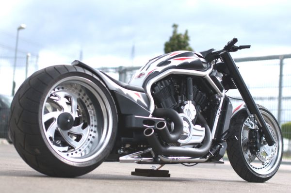Single-Sided Swingarm Kit for V-Rods for Up to 300 Tires – Custom ...