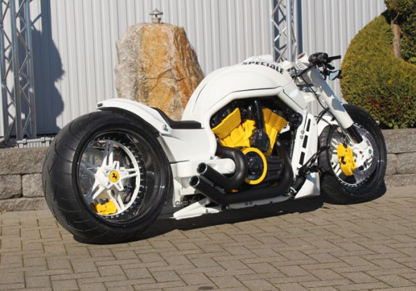 Single-Sided Swingarm Kit for V-Rods for Up to 300 Tires – Custom ...