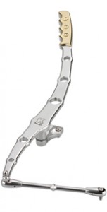 shifter lever hot rod polished brass & polished aluminum – Custom ...