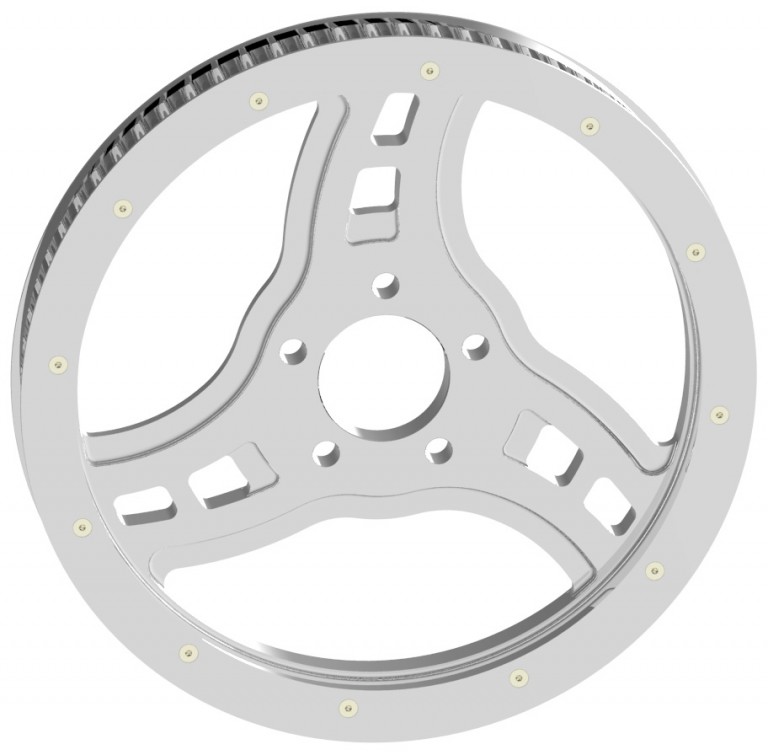 Three Spoke Cut Pulleys for V-Rod – Custom Motorcycle Parts, Bobber ...