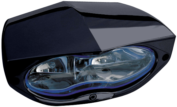 3D XTRM Custom Motorcycle Headlight – Custom Motorcycle Parts, Bobber ...