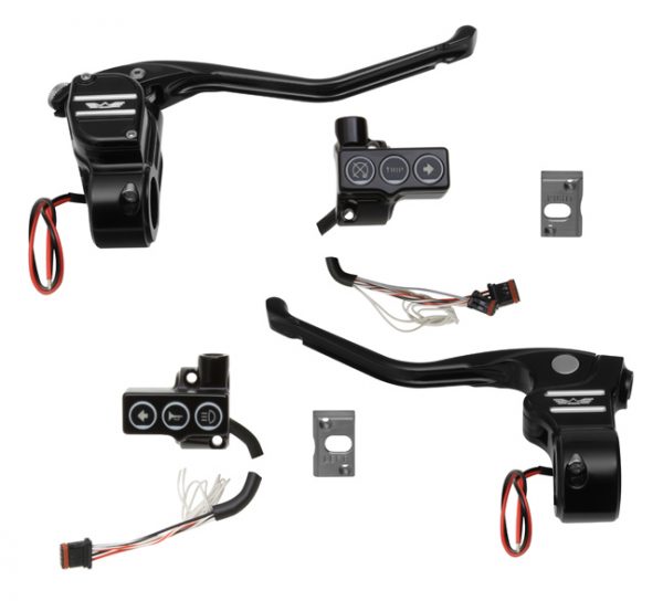 Radial CAN Bus Hand Controls Kit with Cable Clutch – Custom Motorcycle ...
