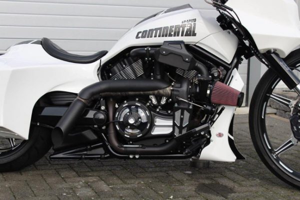 Bagger Rear Fender with Integrated Saddle Bags for V-Rod’s – Custom ...
