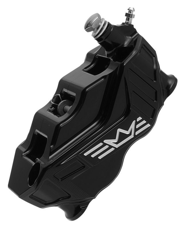 4-piston radial brake caliper RR108 right – black – Custom Motorcycle ...