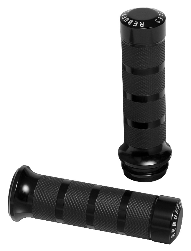 grips vintage for internal throttle polished brass & black aluminum ...