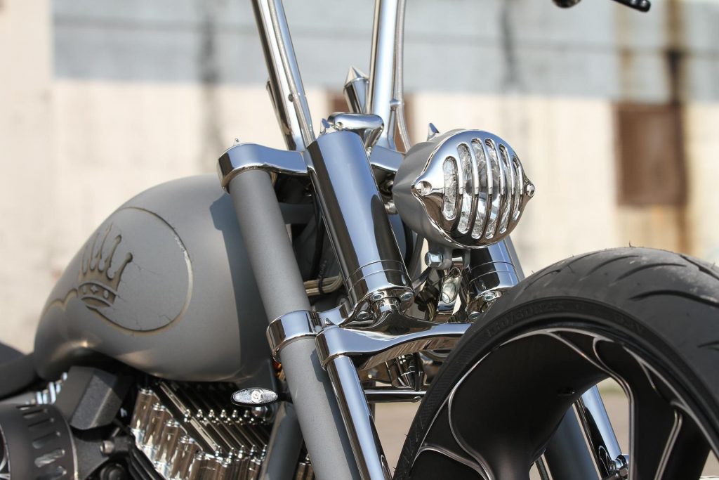 Silver Harley Rocker – Custom Motorcycle Parts, Bobber Parts, Chopper ...