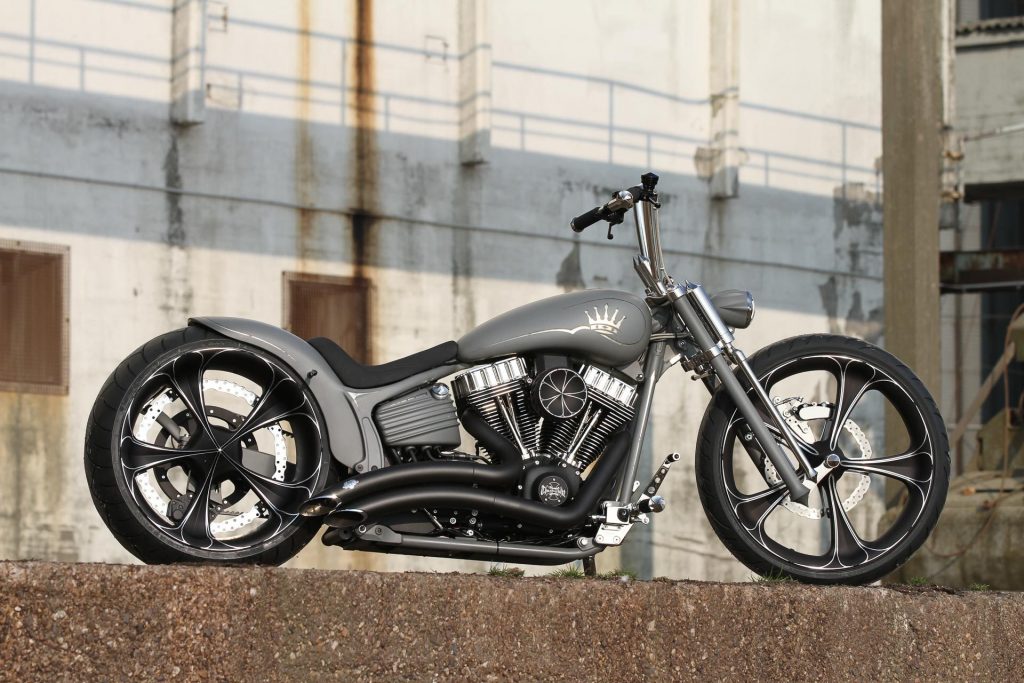 Silver Harley Rocker – Custom Motorcycle Parts, Bobber Parts, Chopper ...