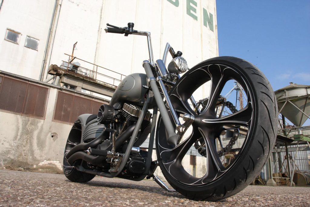 Silver Harley Rocker – Custom Motorcycle Parts, Bobber Parts, Chopper ...