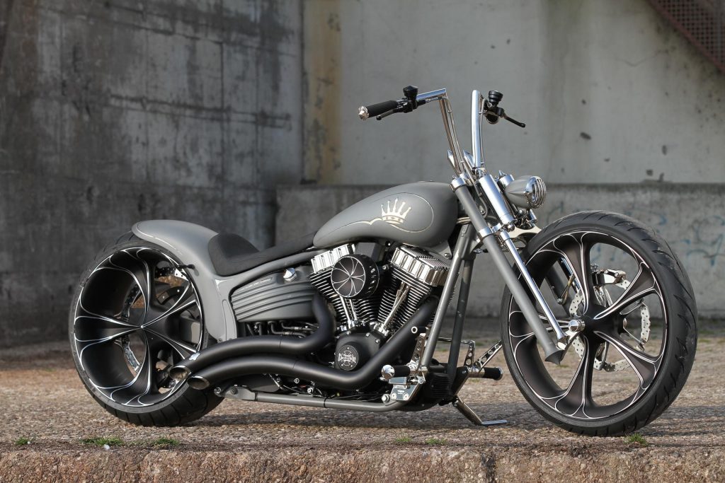 Silver Harley Rocker – Custom Motorcycle Parts, Bobber Parts, Chopper ...