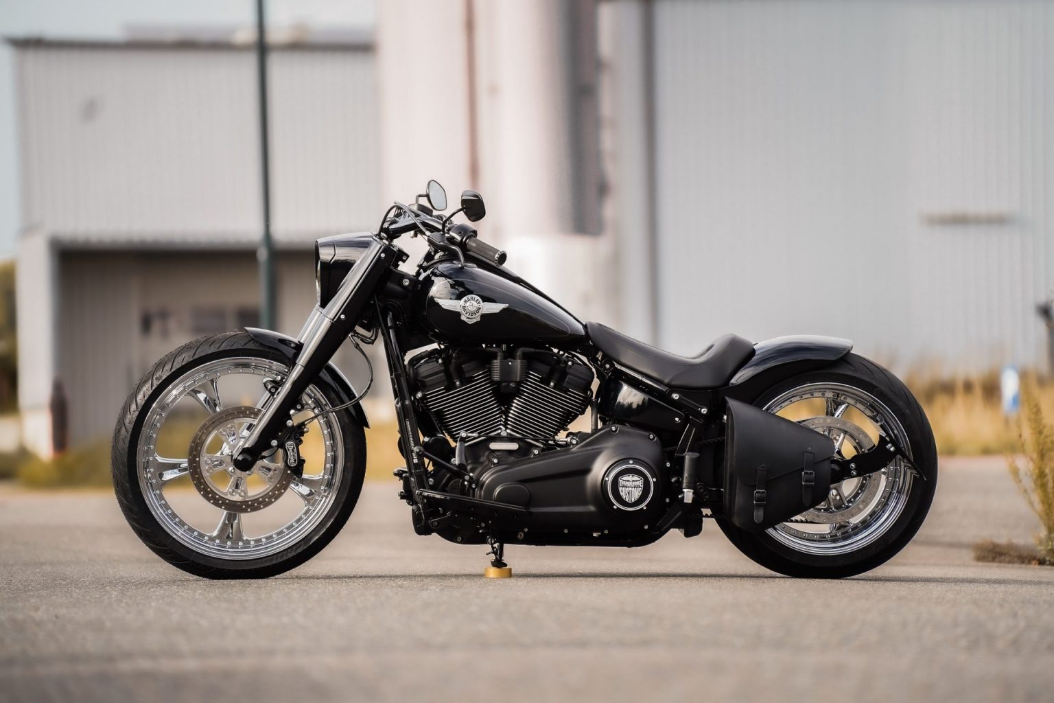 The Boss M8 FLFB Fat Boy – Custom Motorcycle Parts, Bobber Parts ...