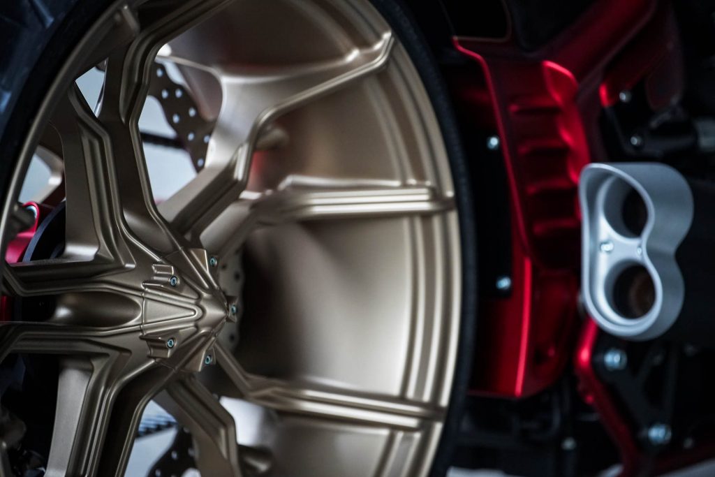 Red M8 Breakout – Custom Motorcycle Parts, Bobber Parts, Chopper ...