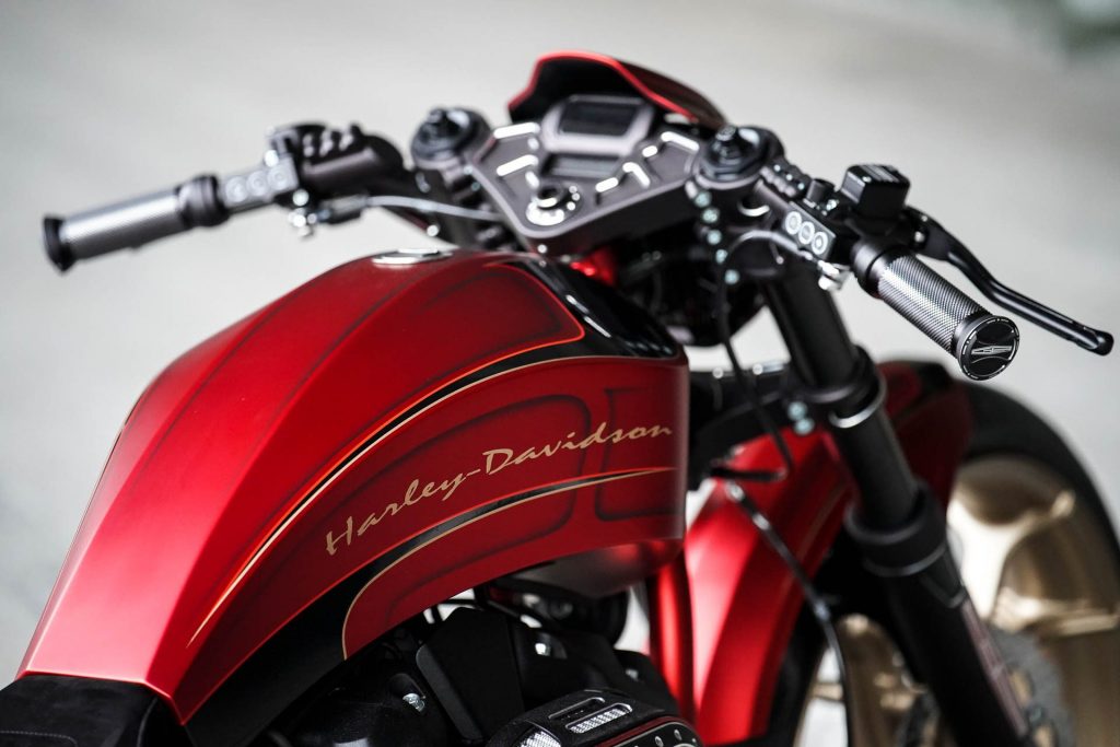 Red M8 Breakout – Custom Motorcycle Parts, Bobber Parts, Chopper ...