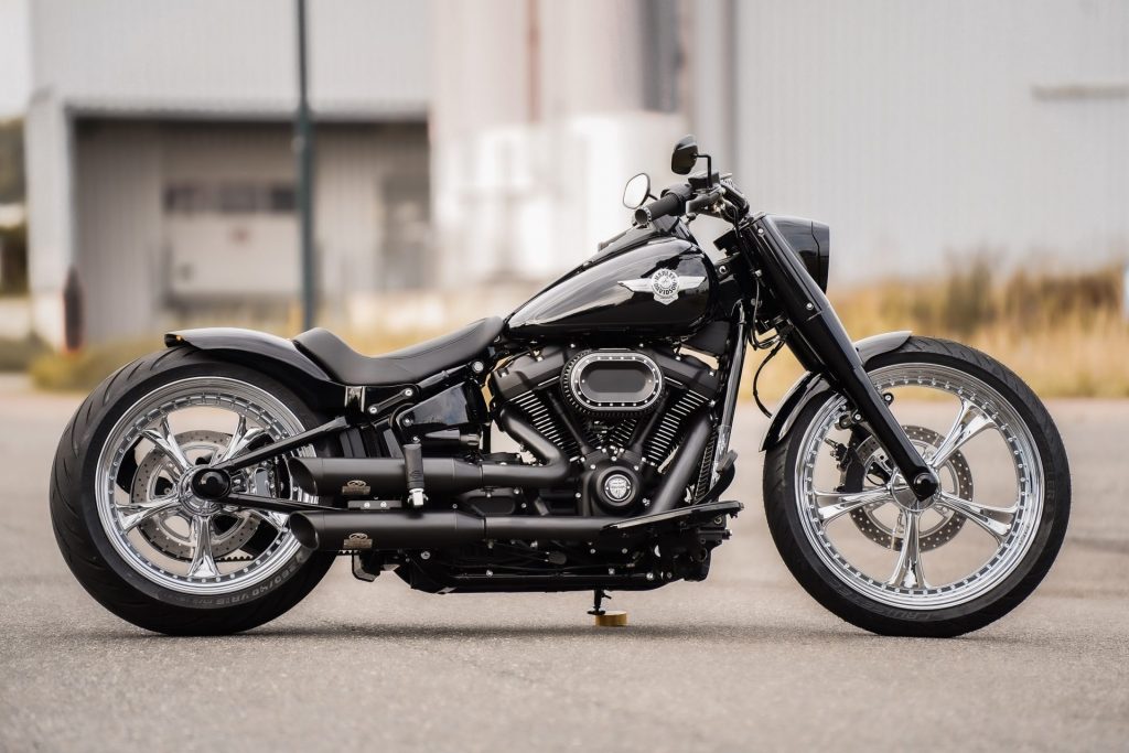 The Boss M8 FLFB Fat Boy – Custom Motorcycle Parts, Bobber Parts ...