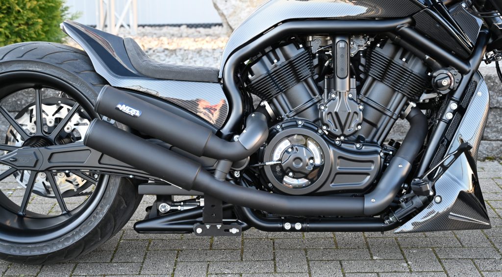 M4 Exhaust System for V Rod Models – Custom Motorcycle Parts, Bobber ...